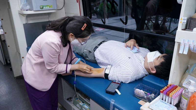 Sk증권 세계 헌혈자의 날 맞아 헌혈 캠페인 나눔경제뉴스